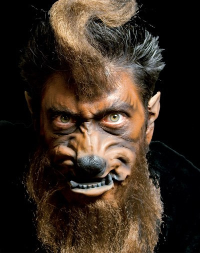Werewolf Dog Face Latex Appliance | Woochie | Applications and ...