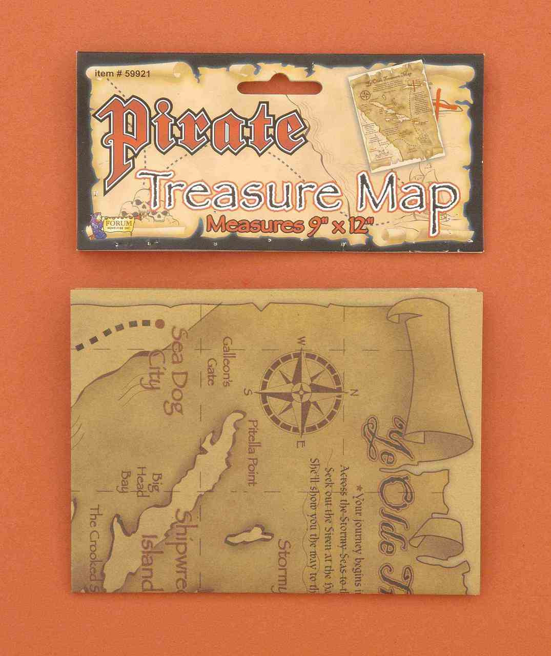 Pirate Secret Treasure Map - The Costume Shoppe