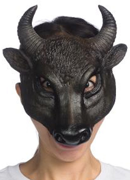 Supersoft Bull Poly-Foam Mask | Animals Masks - The Costume Shoppe