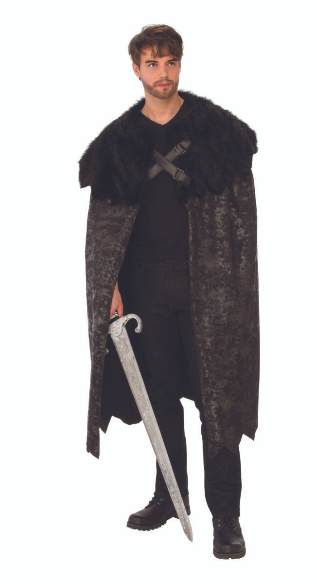 Medieval Cape Swordsman Night Watchman - The Costume Shoppe