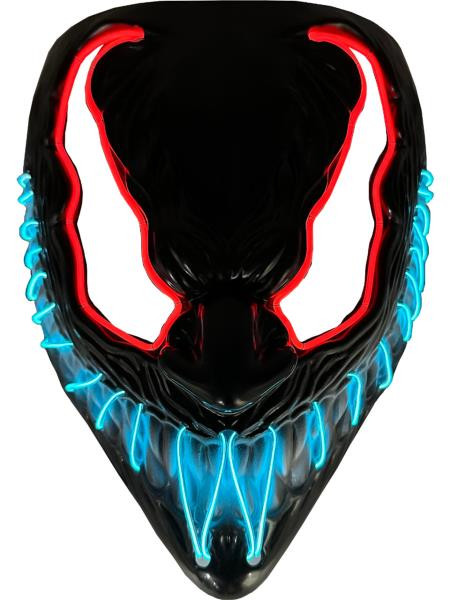 Dual Colour Wire Symbiote Monster Mask | Venom | Masks - The Costume Shoppe