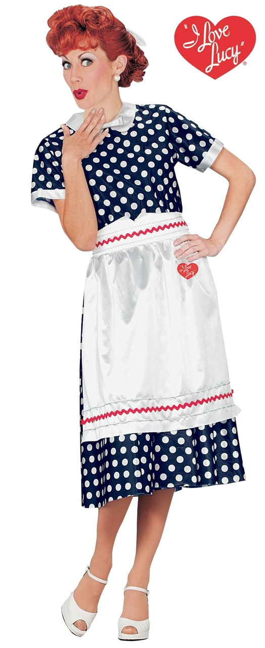 I Love Lucy 1950s Costume Dress - The Costume Shoppe