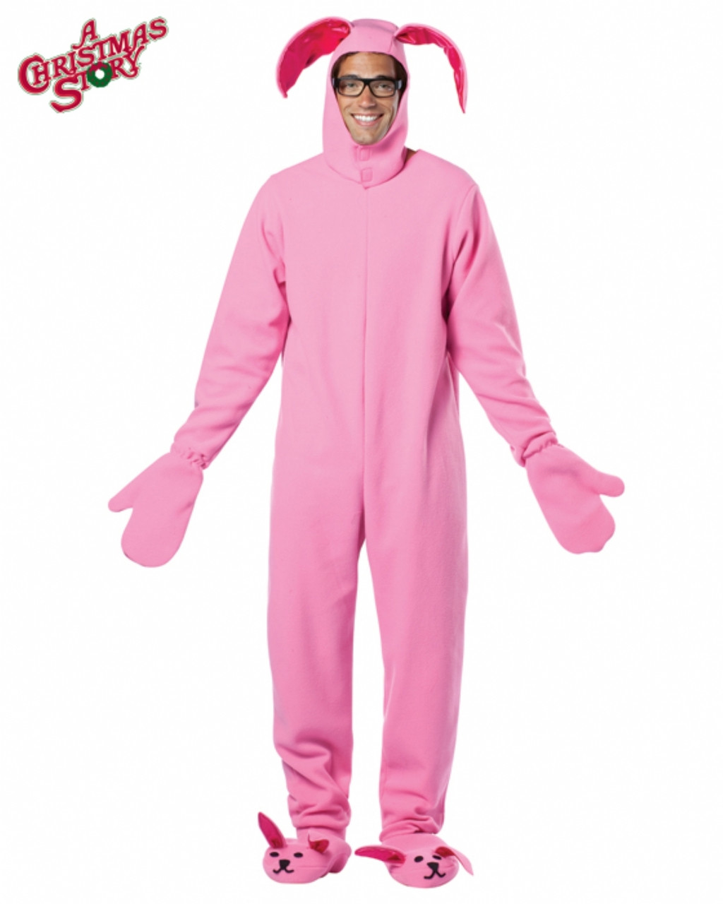 Christmas Story Pink Bunny Costume