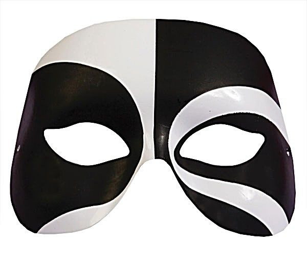 VooDoo Half Mask - The Costume Shoppe