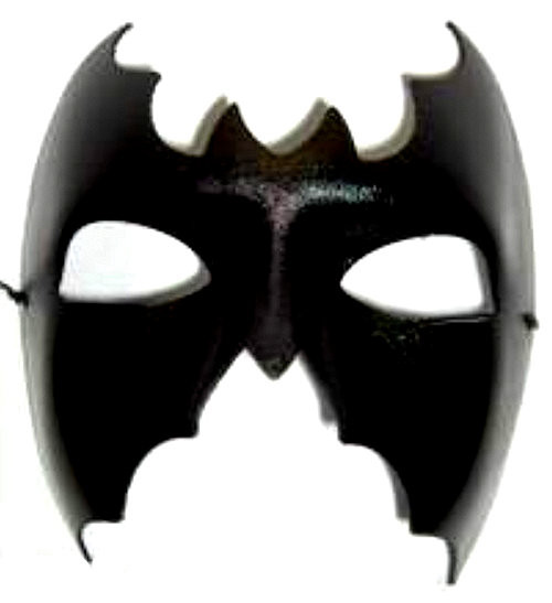 Black Bat Face Mask | Superhero | Masquerade Mask - The Costume Shoppe