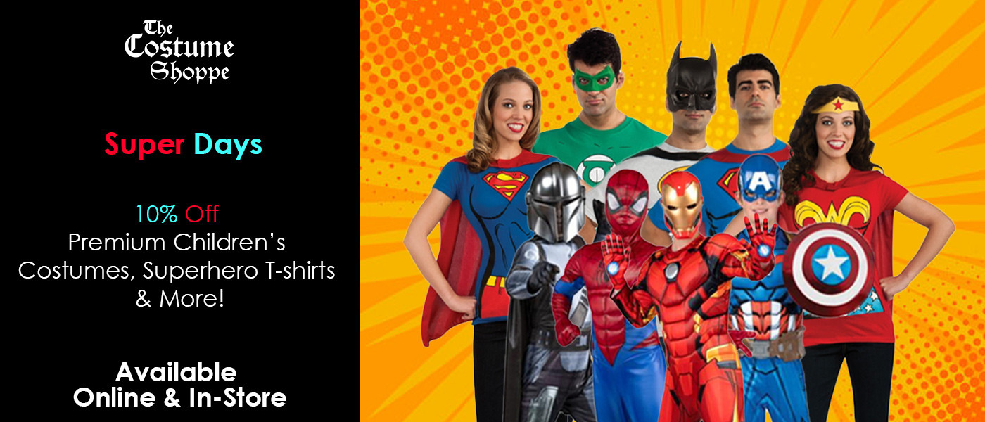 The Costume Shoppe | Canada's Costume Store | Shop Online!