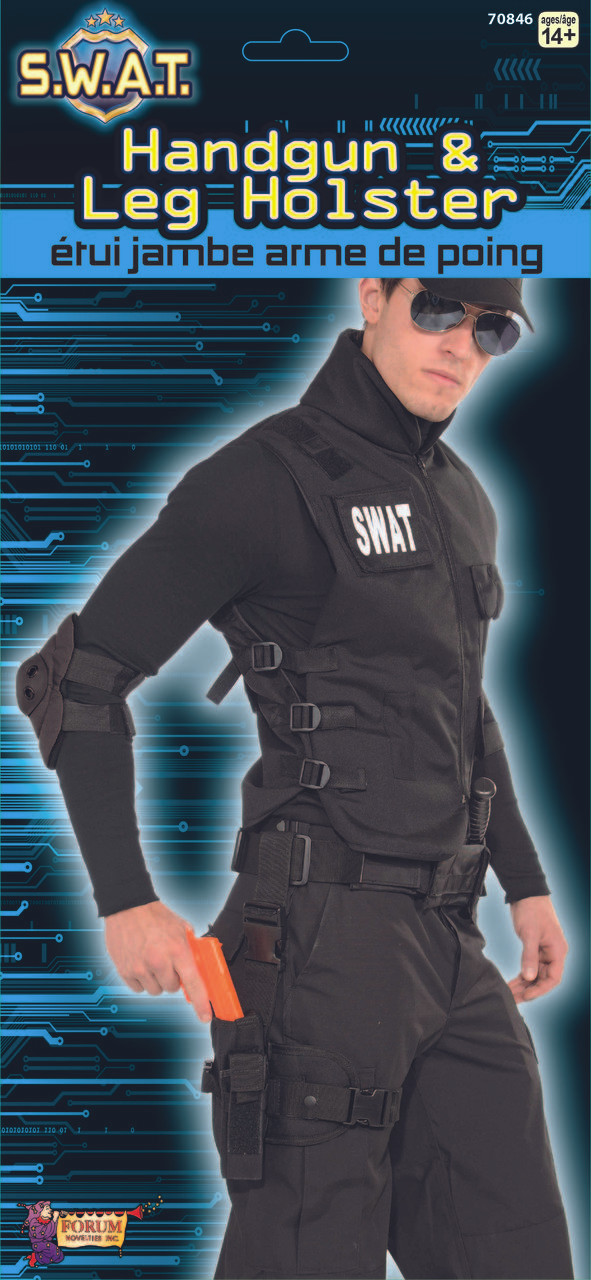 SWAT Leg Holster - The Costume Shoppe