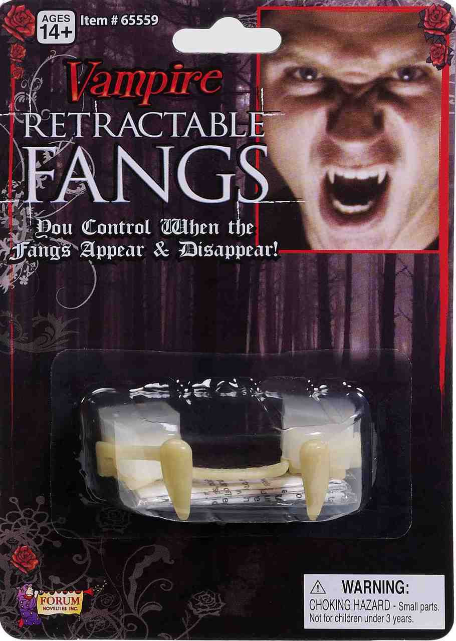 Retractable Vampire Fangs