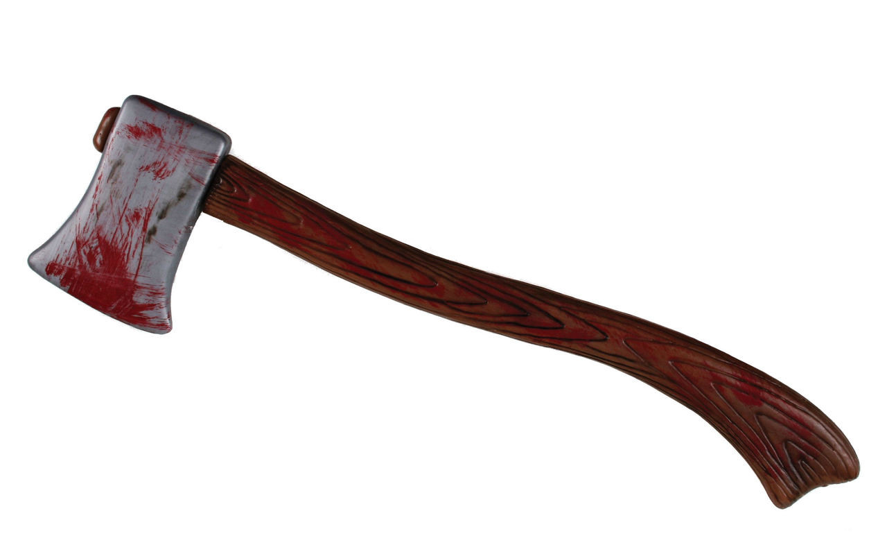Axe Bloody Hatchet Prop - The Costume Shoppe