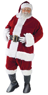 Super Deluxe Professional Velvet Santa Suit
