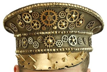 Steampunk Gold Hat | Steampunk | Hats and Headpieces - The Costume Shoppe