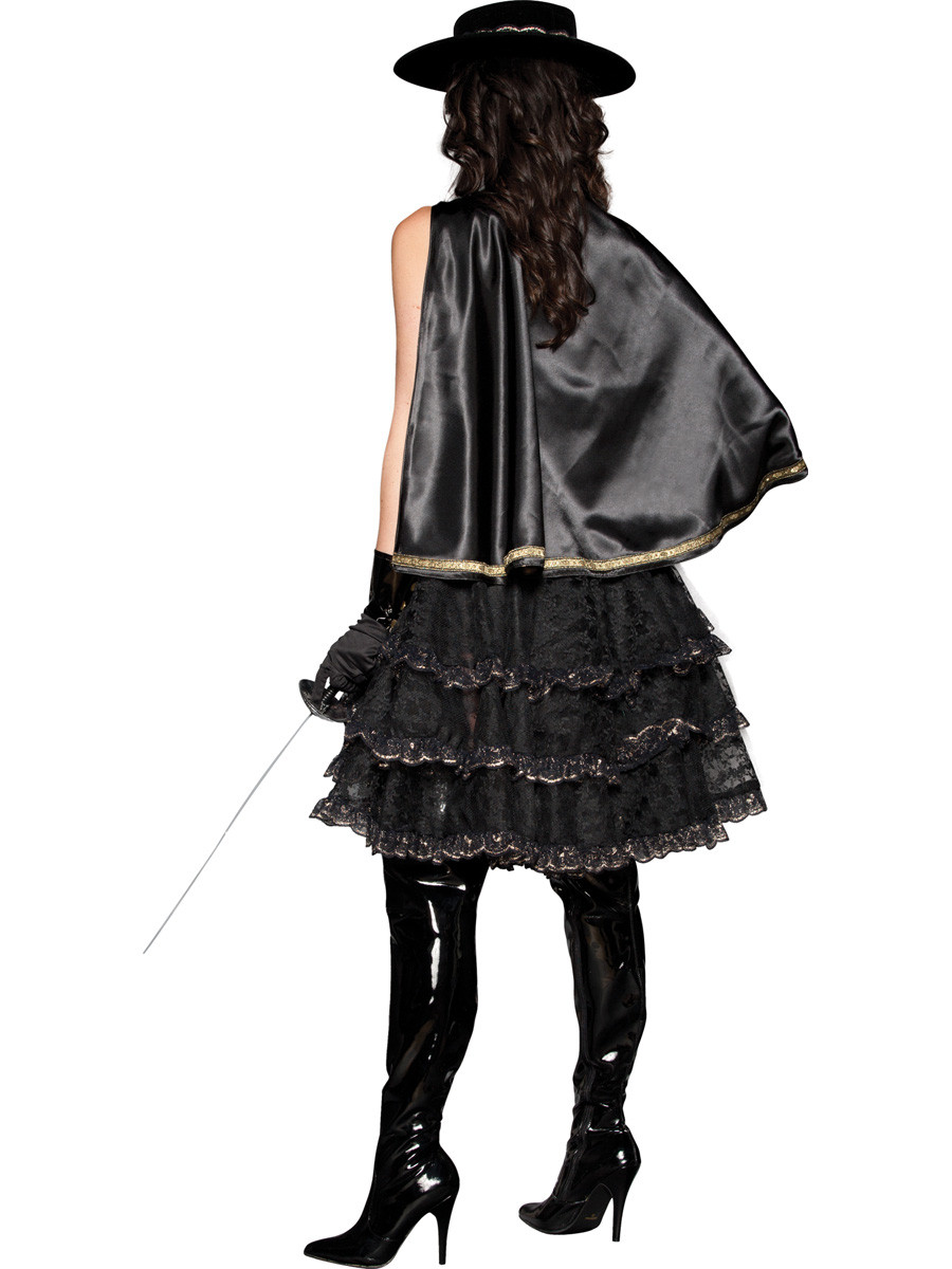 Deluxe Senorita Zorro Costume - The Costume Shoppe