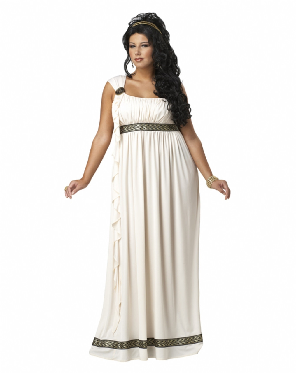 Olympic Goddess Plus Toga Costume - The Costume Shoppe