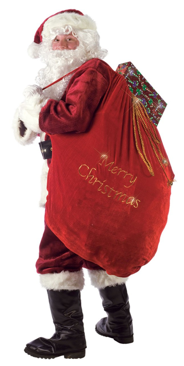 Super Deluxe Professional Velvet Santa Suit