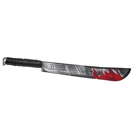 Machete With Blood | Horror | Props and Play Weapons - The Costume Shoppe