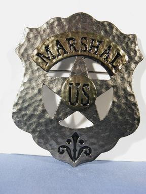 US Marshall/Sheriff Badge | Careers & Uniforms | Costume Accessories ...