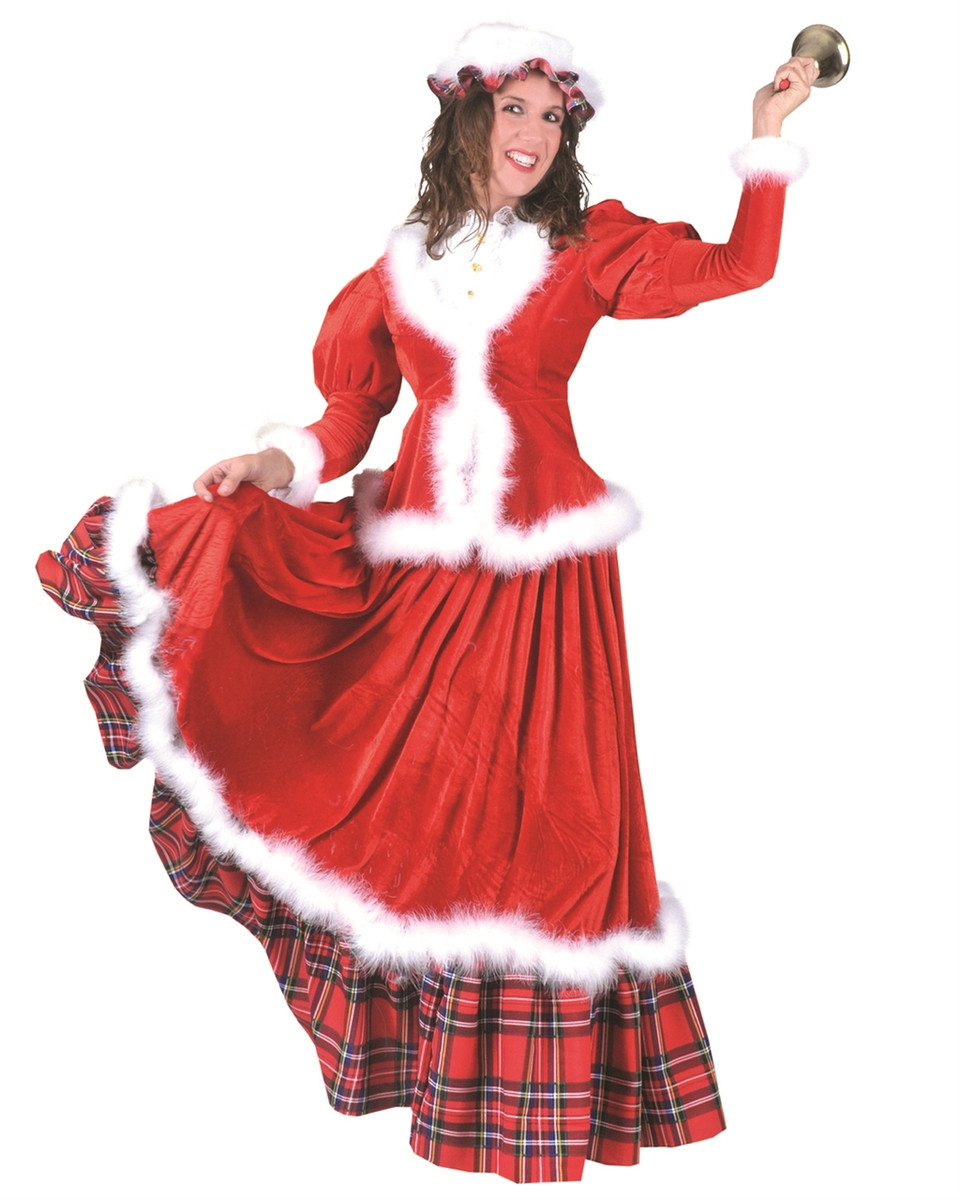 Classical Mrs. Claus Holiday Costume - The Costume Shoppe