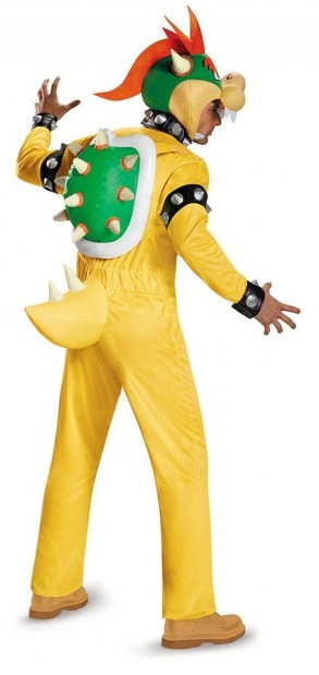 Deluxe Adult Bowser Super Mario Costume