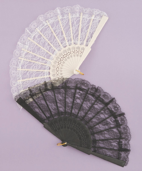 Lace Victorian Fan | Victorian | Accessories - The Costume Shoppe