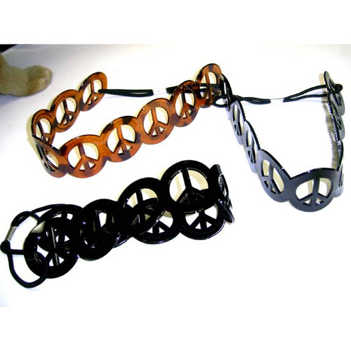 Peace Sign Headband | 60s | Hats & Headpieces - The Costume Shoppe