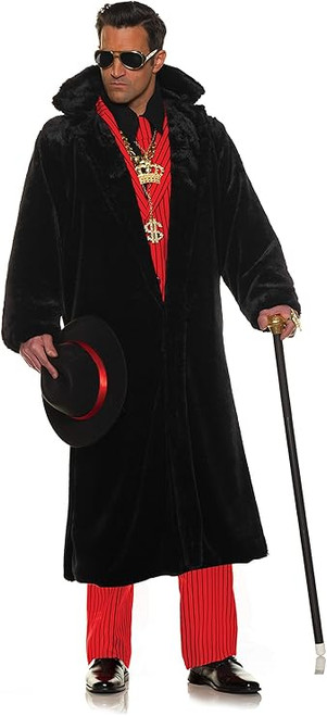 Pimp Coat Plus Size Costume Accessory | 1970s | Mens Costumes - The ...