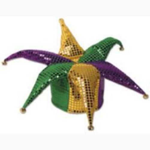 Glitz'n Jester Mardi Gras Hat | Mardi Gras | Hats and Headpieces - The ...