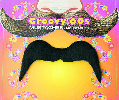 Groovy 60's Mustache | HMS | Applications and Prosthetics - The Costume ...