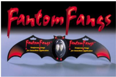 Fantom Fangs | Prosthetics | Applications and Prosthetics - The Costume ...