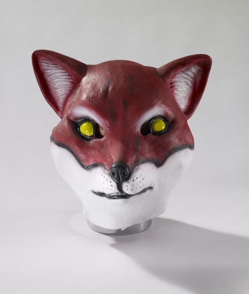 Deluxe Red Fox Latex Mask - The Costume Shoppe