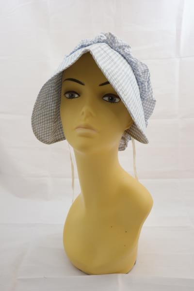 Bonnet Light Plaid | Prairie and Frontier | Hats and Headpieces - The ...