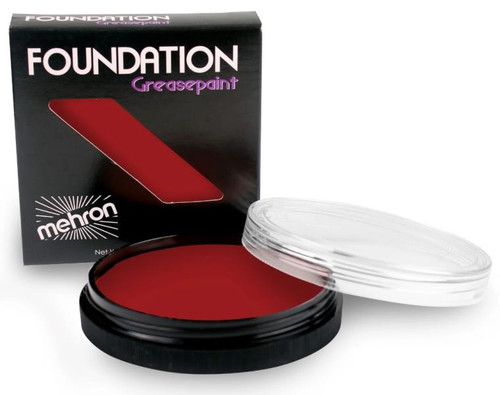 Greasepaint Foundation Red | Mehron | Makeup - The Costume Shoppe