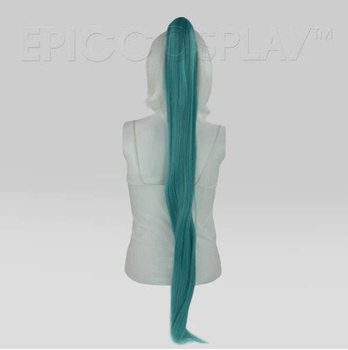 Ponytail Vocaloid Green 35in | Heat Styleable Anime Wig | Epic Cosplay ...