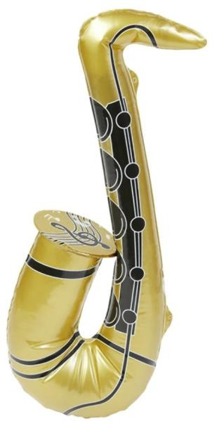 Inflatable Saxophone | Entertainers | Accessories - The Costume Shoppe