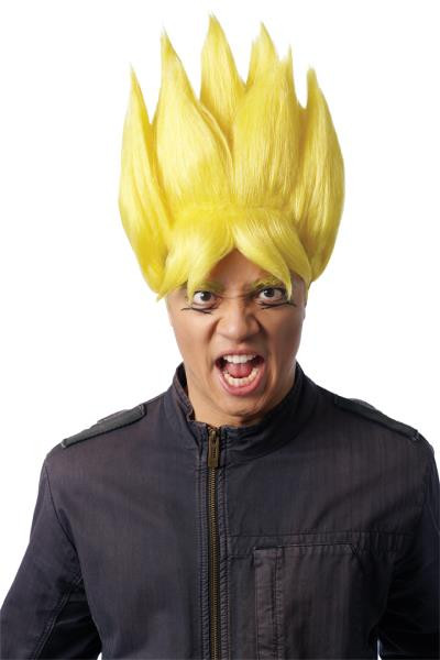 Anime Warrior Yellow Super Saiyan Wig | Dragon Ball | Character Wigs ...