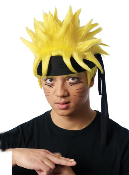 Anime Ninja Naruto Wig | Naruto | Character Wigs - The Costume Shoppe