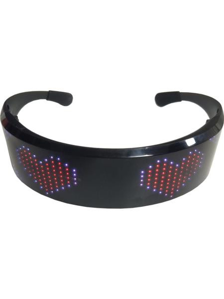 Programmable LED Goggles with Additional Preset Designs | Festivals ...