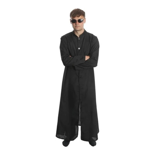 Matrix Inspired Cyber Hero Neo Costume | The Matrix | Mens Costumes ...