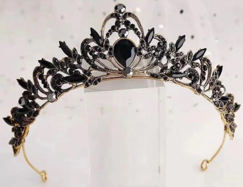 Black Stone Princess Tiara | Crowns and Tiaras | Crowns and Tiaras ...