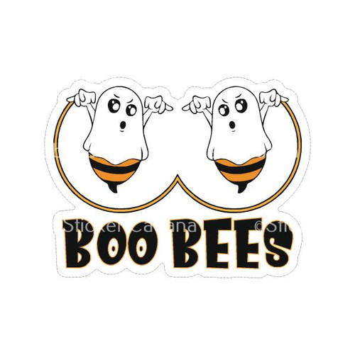Boo Bees | Sticker Cabana | Vinyl Stickers - The Costume Shoppe