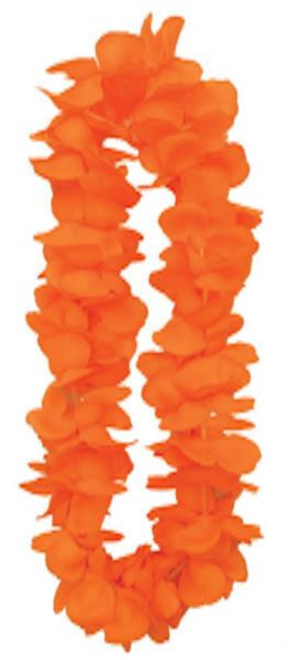 Thick Orange Hawaiian Lei | Hawaiian | Accessories - The Costume Shoppe