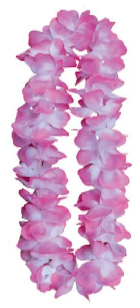 Thick Pink Two-Tone Hawaiian Lei | Hawaiian | Accessories - The Costume ...