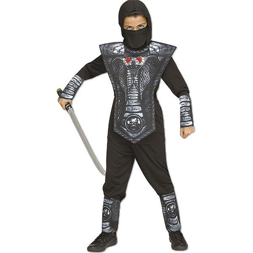 Silver Cobra Ninja | Ninjas | Childrens Costumes - The Costume Shoppe