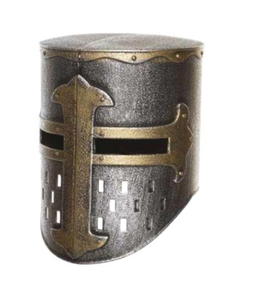 Medieval Crusader Bucket Helmet | Medieval | Helmets - The Costume Shoppe