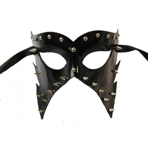 Spike and Stud Edgy Mask Black | Masquerade | Costume And Theatrical ...