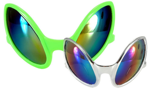 Space Alien Close Encounter Sunglasses - The Costume Shoppe