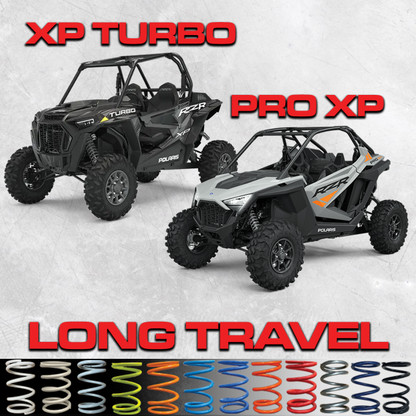 POLARIS RZR 1000XP Turbo and Pro XP Long Travel Spring Kit Upgrade ...