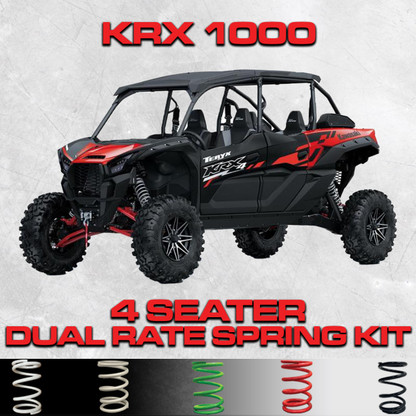 Kawasaki KRX 1000 4 Seat Dual Rate Spring Kit - All Thingz UTV