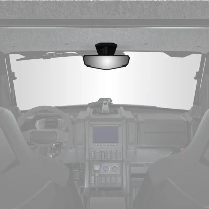 Rear View Convex Weatherproof Mirror for Polaris XPEDITION - All Thingz UTV