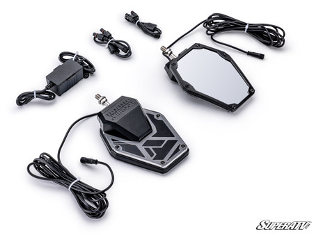 Assault Industries LED Lighted B2C Convex Side Mirrors - All Thingz UTV