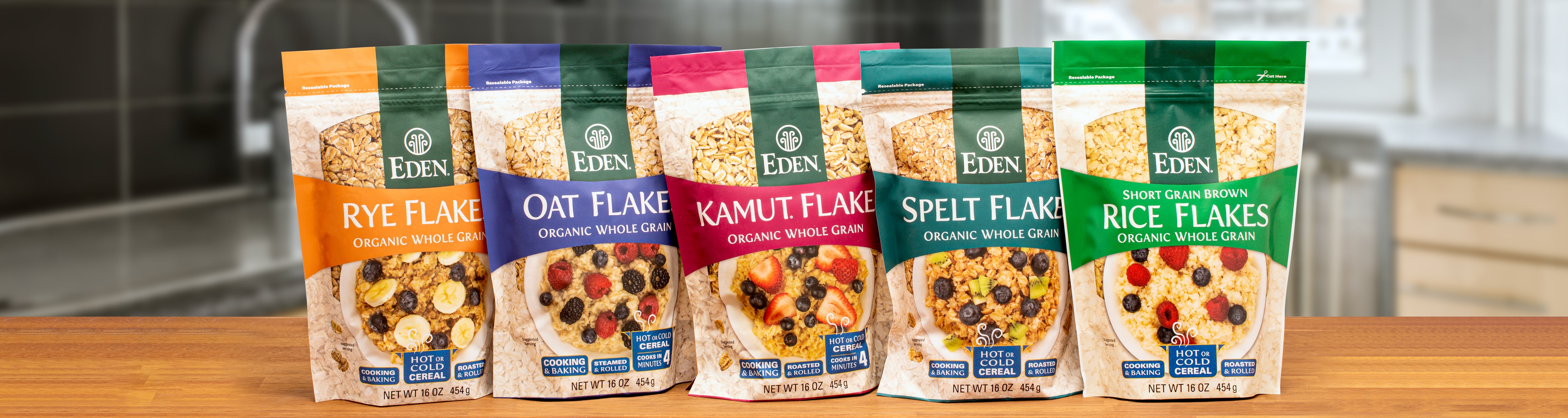 Whole Grain - Rolled Flakes - Eden Foods